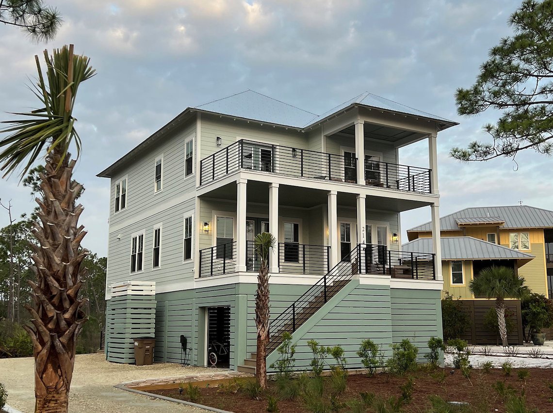 Beach house plans and vacation home designs | SketchPad House Plans