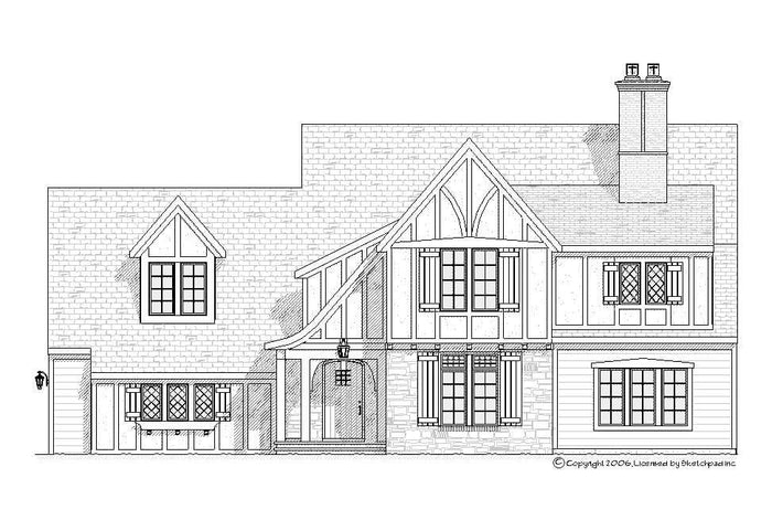 Cambridge House Plan | SketchPad House Plans