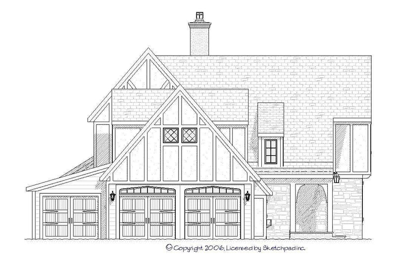 Cambridge House Plan | SketchPad House Plans