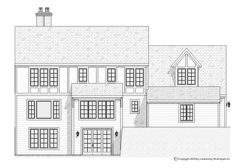 Cambridge House Plan | SketchPad House Plans