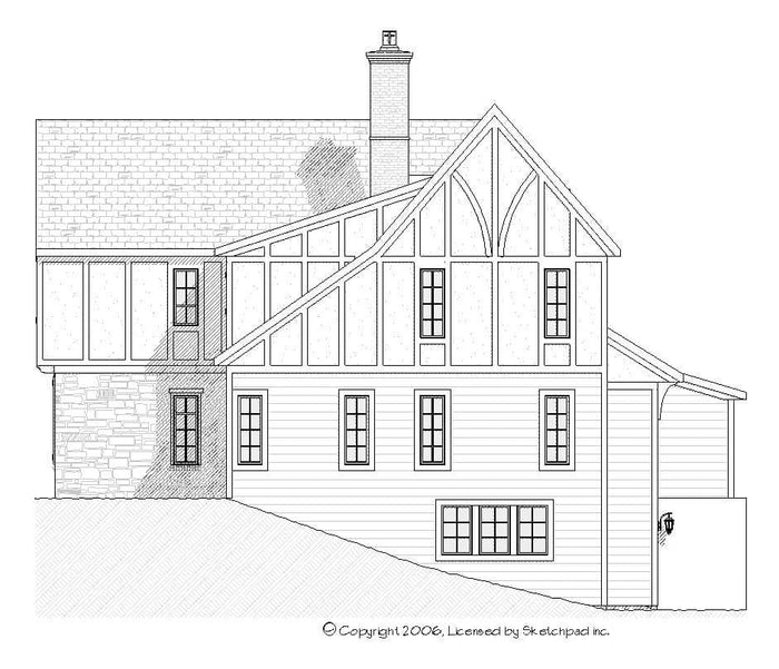 Cambridge House Plan | SketchPad House Plans