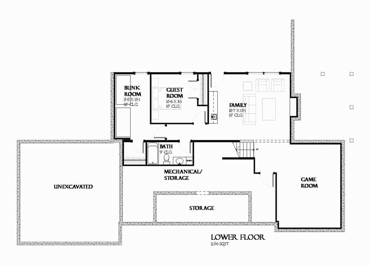 Herring House Plan | SketchPad House Plans
