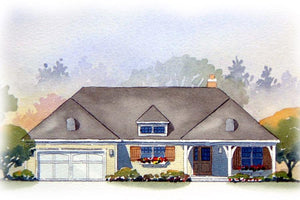 Kent House Plan | SketchPad House Plans