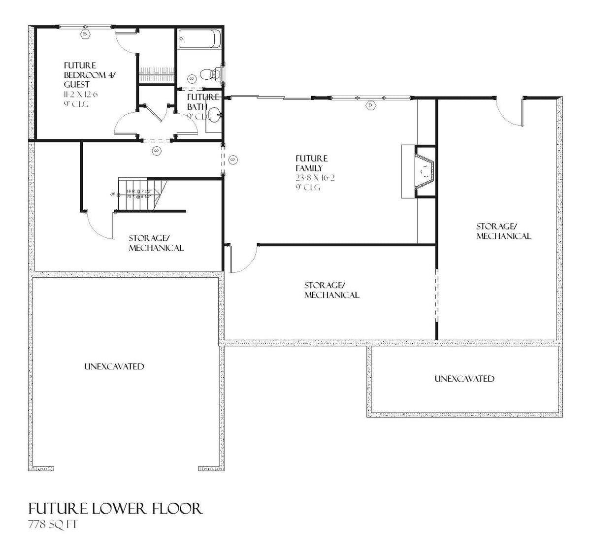 Kent House Plan | SketchPad House Plans